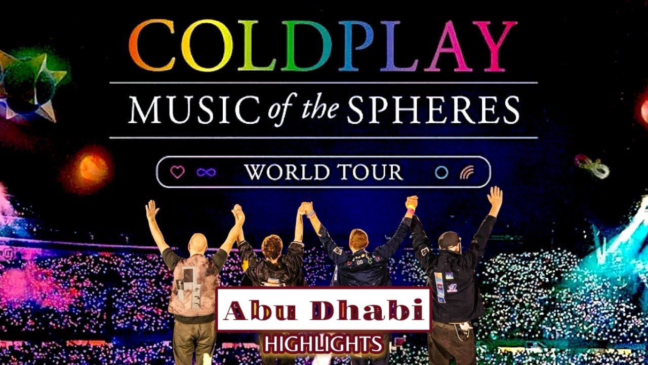 COLDPLAY - Music of the Spheres World Tour 2025 - Abu Dhabi - Concert ...