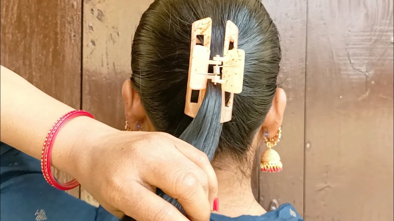 Top 2 Easy And Attractive Clutcher Juda Hairstyle For Ladies ...