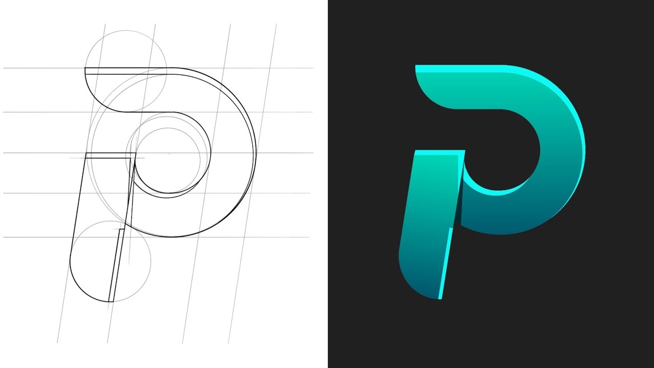 How To Make A Modern Logo In Pixellab - Pixellab Tutorial - YouTube