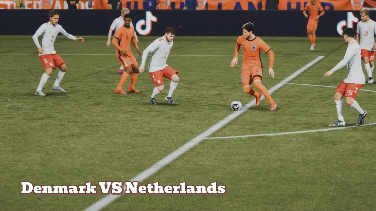 Denmark VS Netherlands - EA Sports FC 25 - Legendary Al - Football ...