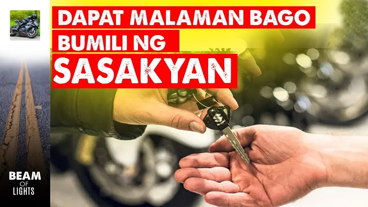 COL. BOSITA: DAPAT MONG MALAMAN BAGO BUMILI NG SASAKYAN - YouTube