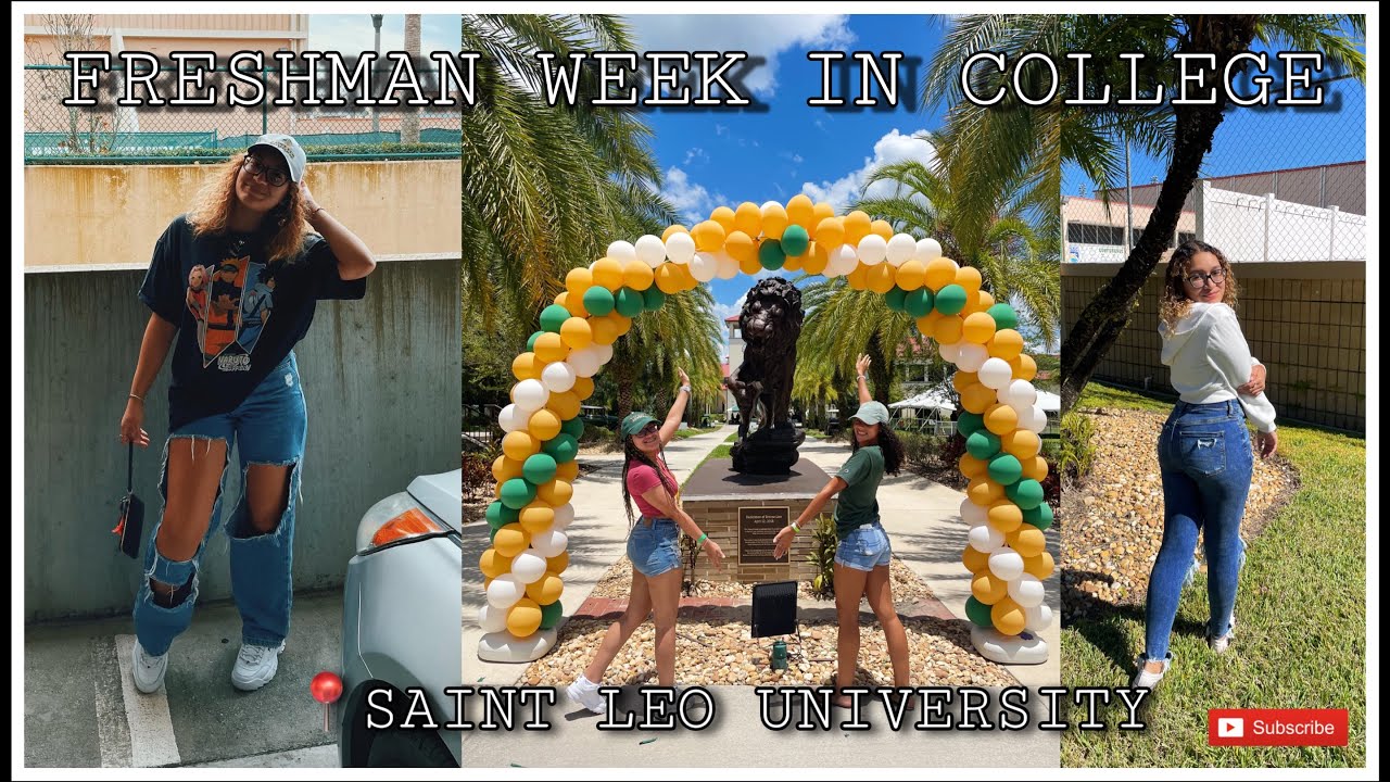 freshman week at Saint Leo University || THELIFEOFREECE - YouTube