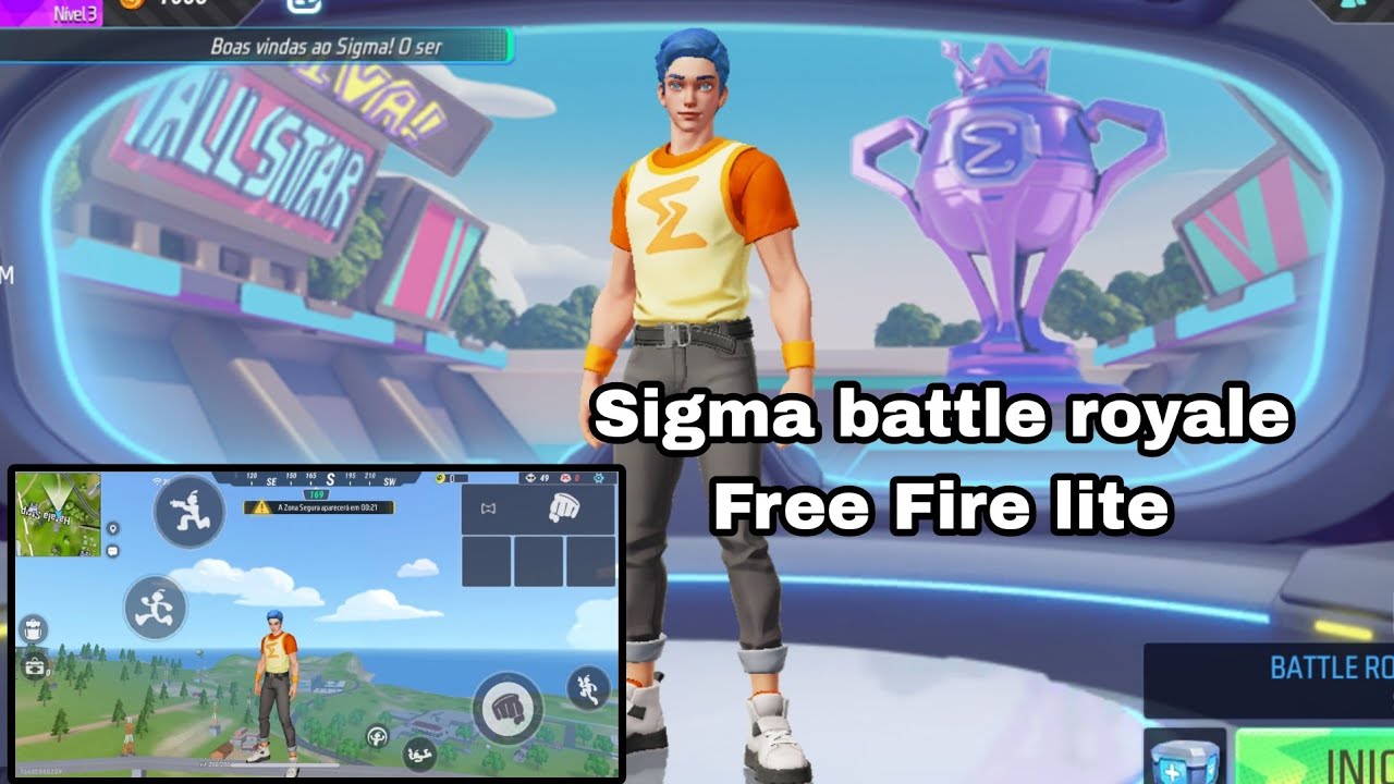 ( sigma battle royale novo Free Fire lite) acesso antecipado!! - YouTube