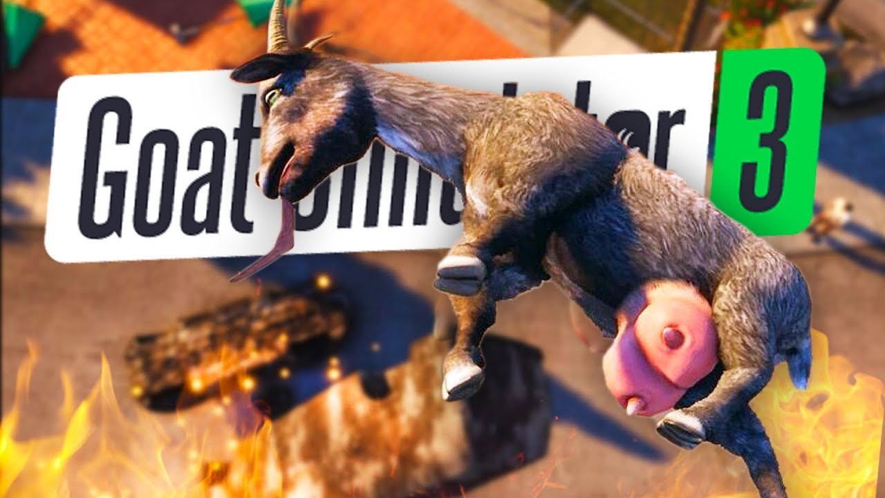 I BECOME SUPER GOAT (Goat Simulator) - YouTube