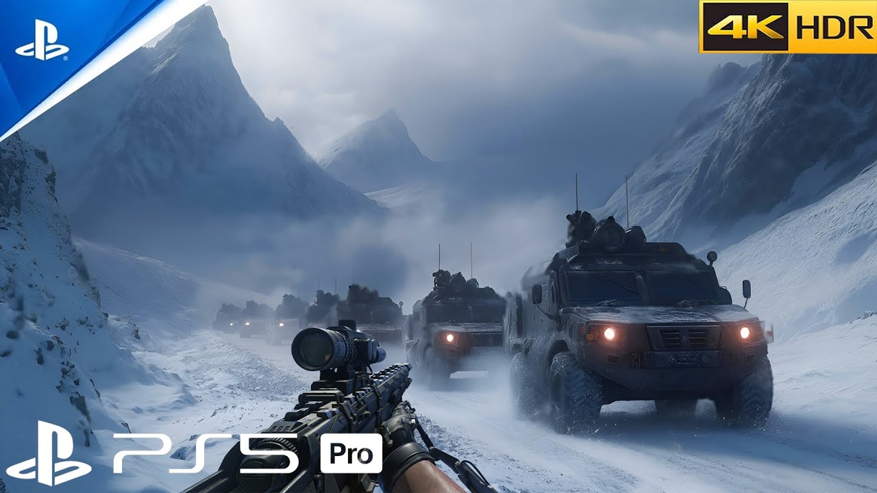 (PS5 Pro) The Frozen Front | This Game is Really Realistic Immersive ...