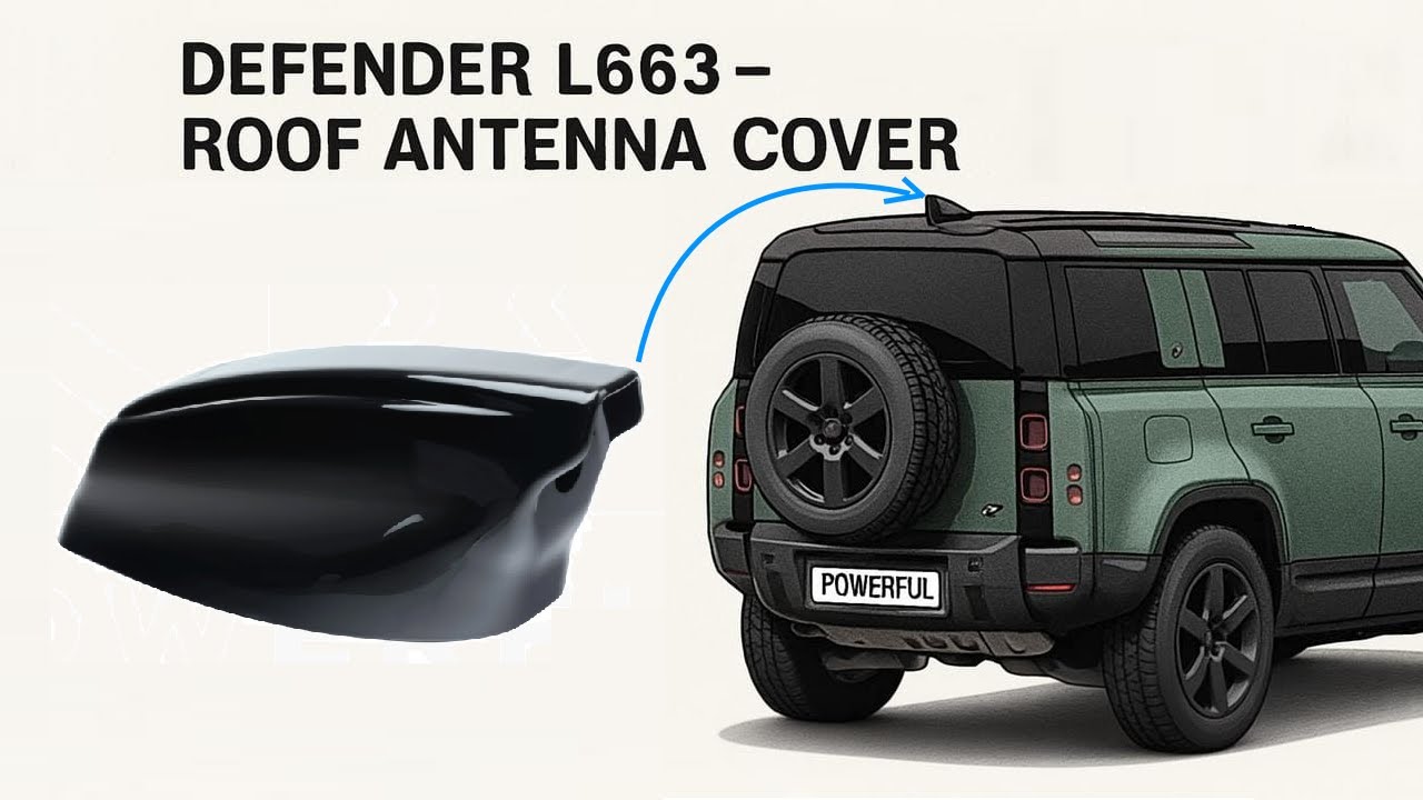 Roof Antenna / Aerial Cover for New Land Rover Defender L663 Clearsight ...