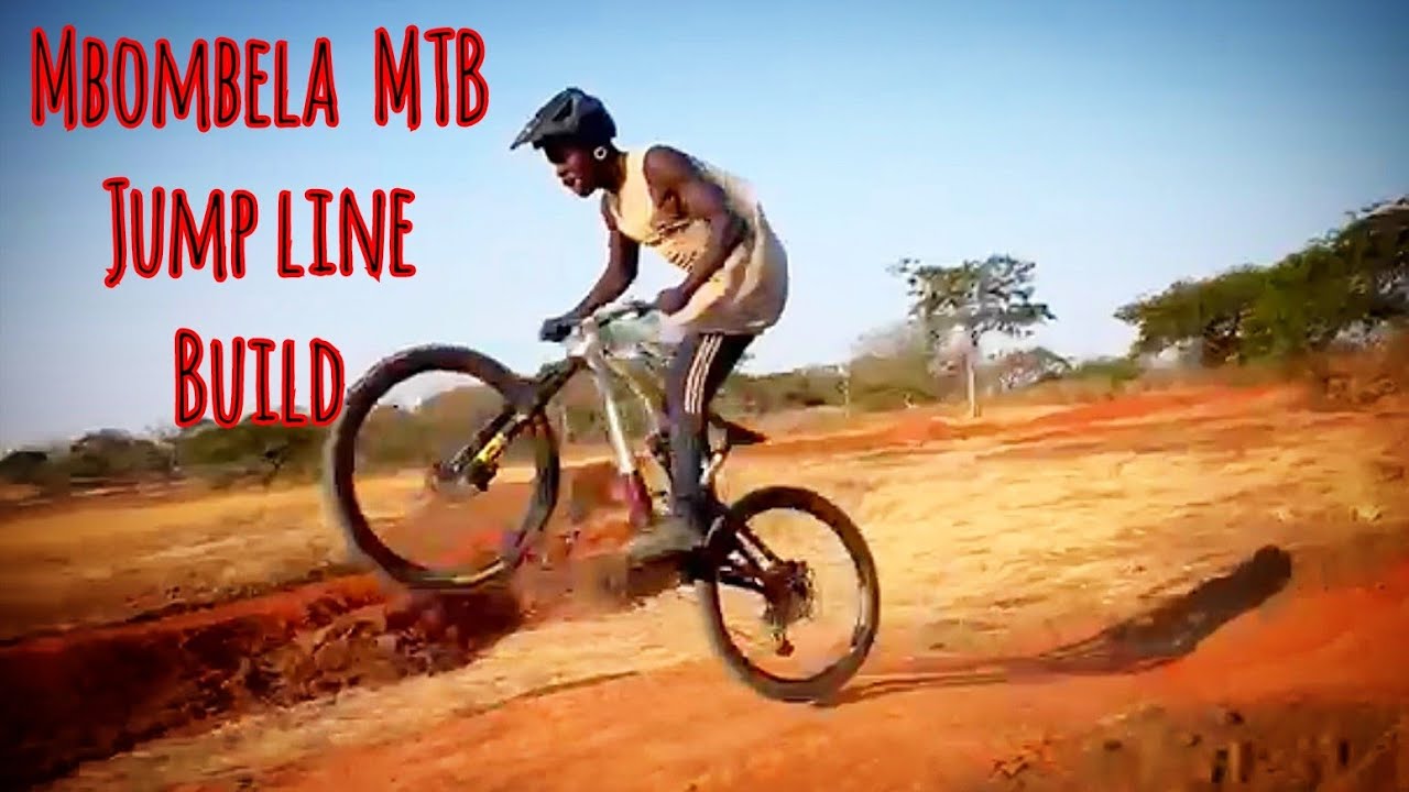 Mbombela MTB Jump line Build - YouTube