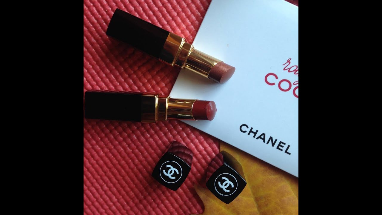Review CHANEL Lipsticks Fall 2015 Limited Edition 2 new colours. Rouge ...