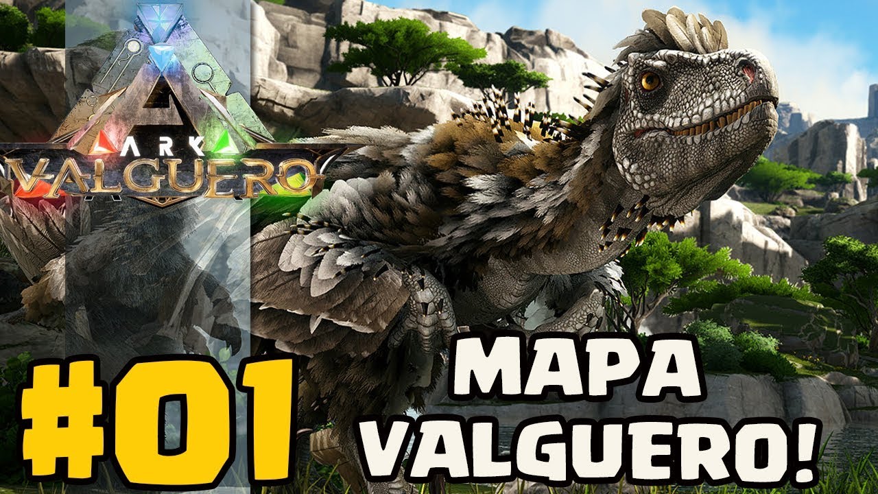 Novo mapa Valguero - Ark: Survival Evolved #01 - YouTube