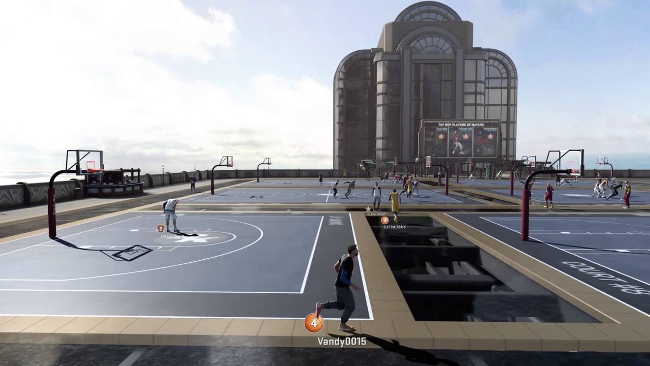 NBA 2K16 my park Tyler Vandiver - YouTube