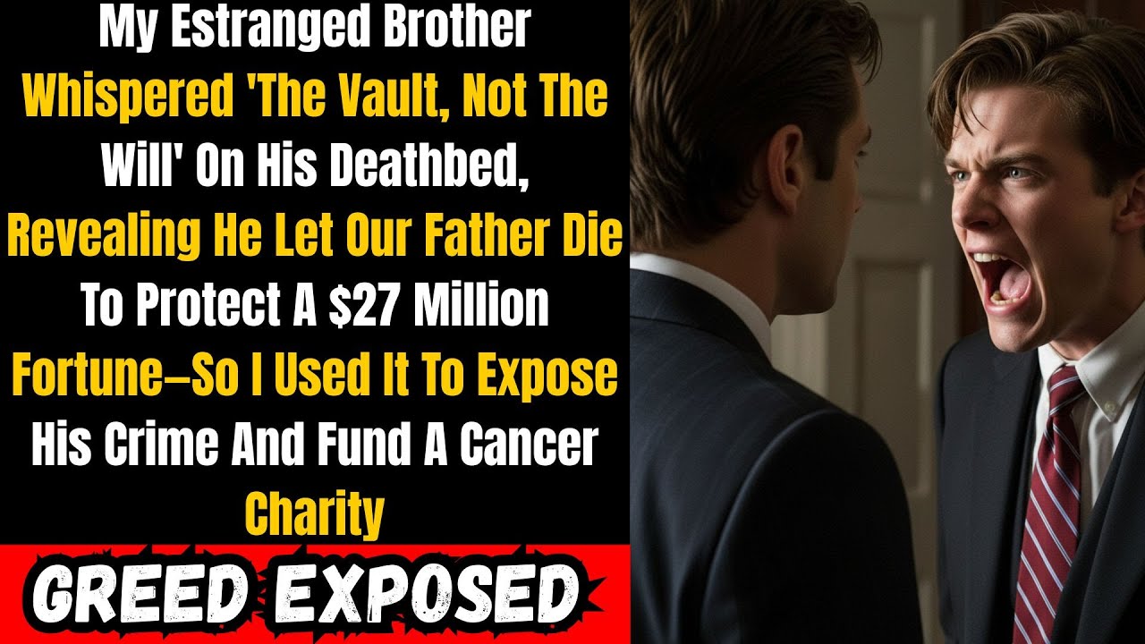 My Estranged Brother Whispered 'The Vault, Not The Will'.... - YouTube