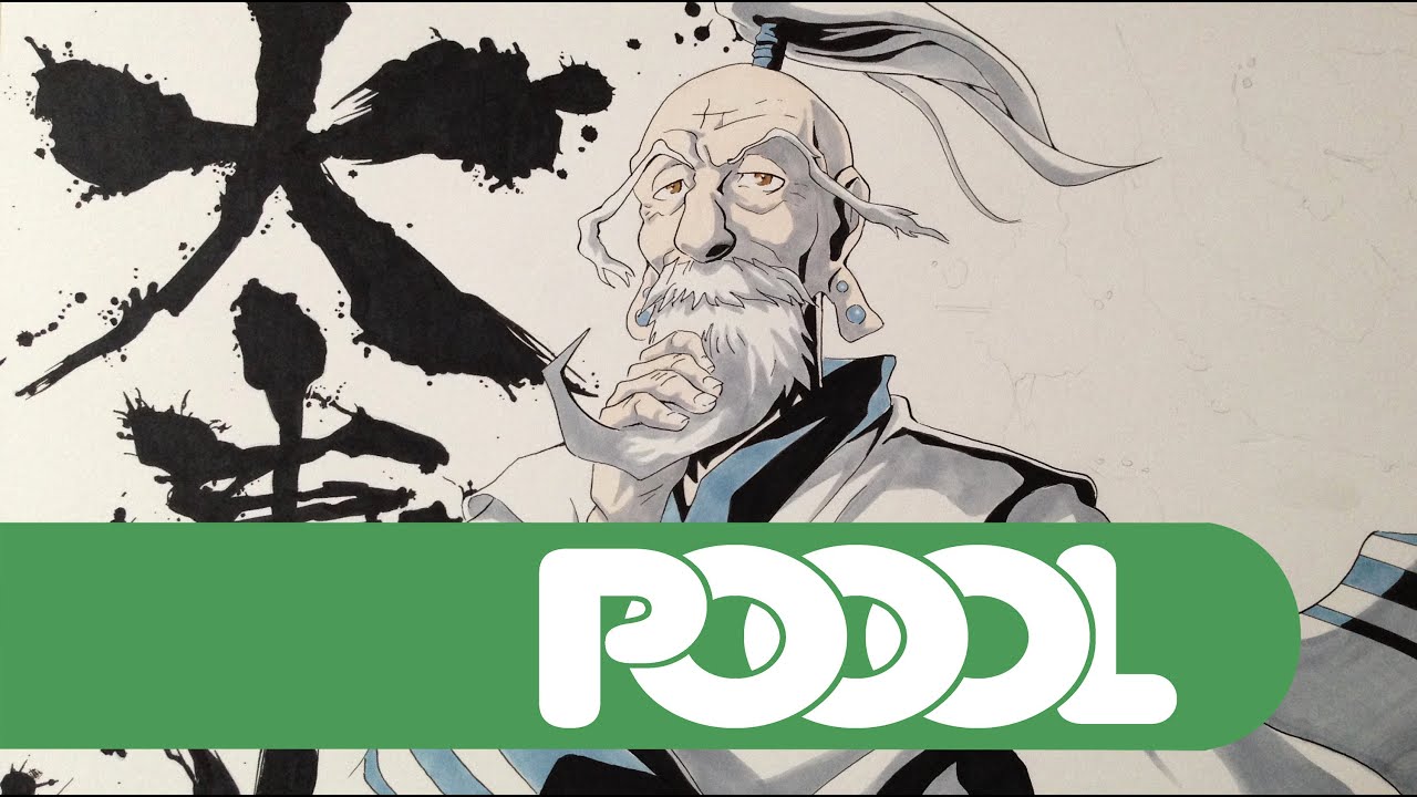 HUNTER X HUNTER - Netero Copic Speed Drawing - YouTube