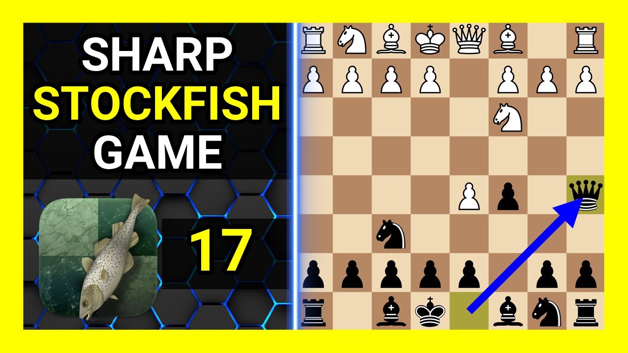 Sharp Stockfish 17 Chess Game, Benoni Defense, Woozle - YouTube