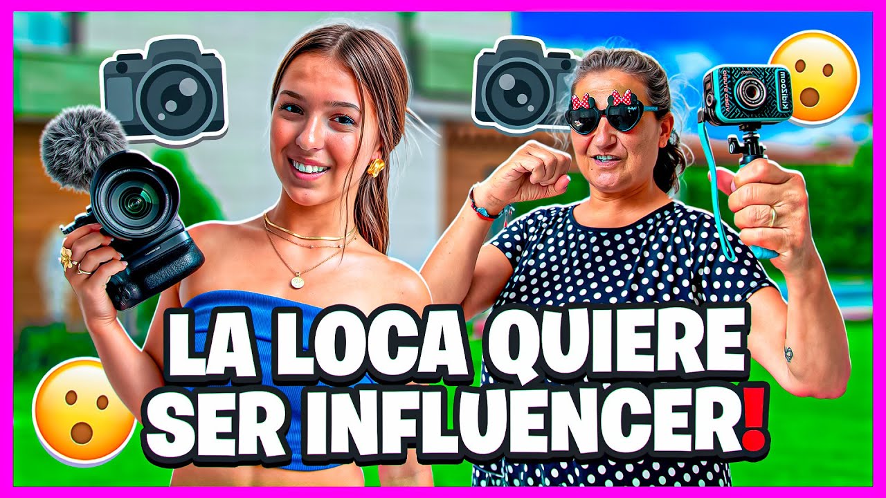 "¡La LOCA quiere ser INFLUENCER y no hay quien la PARE! 😂📱 - YouTube