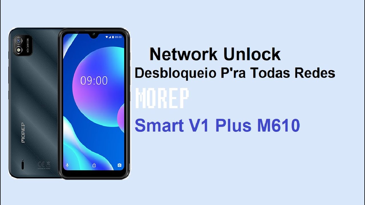 Network Unlock MOREP Smart V1 Plus M610 Desbloqueio de Todas Redes ...
