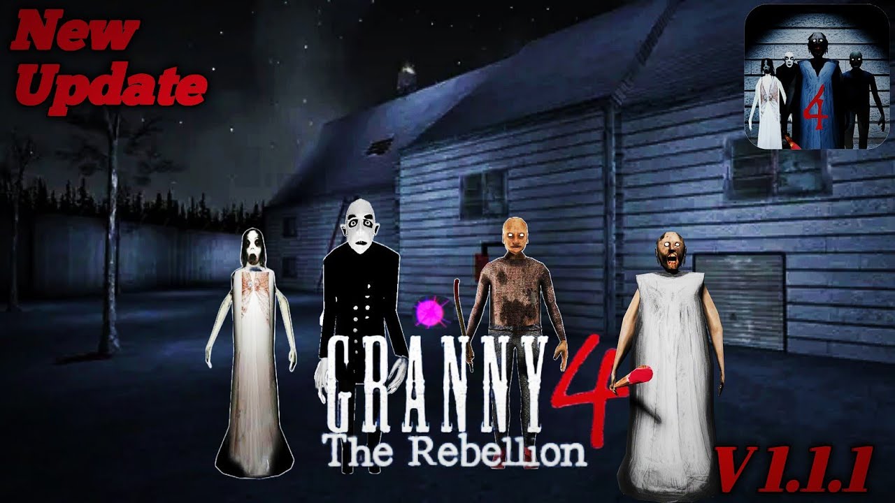 Granny 4 The Rebellion: Basement Escape || New Update || Granny 4 Game || Full Gameplay... - YouTube
