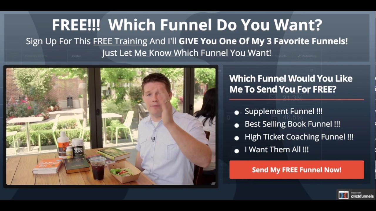 ClickFunnels Russell Brunson FREE Funnel Giveaway - YouTube