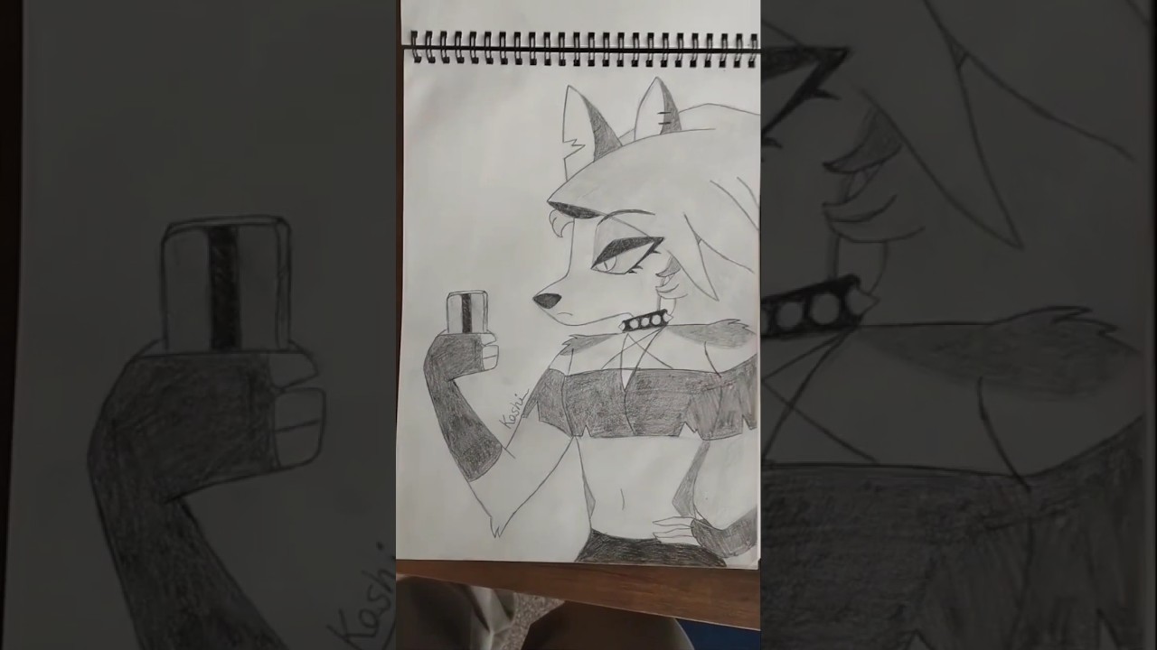 Drawing Loona from Helluva Boss - Koshi - YouTube