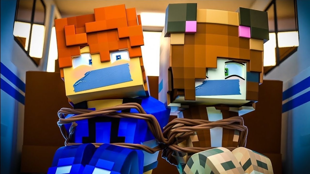 I got kidnapped in minecraft - YouTube