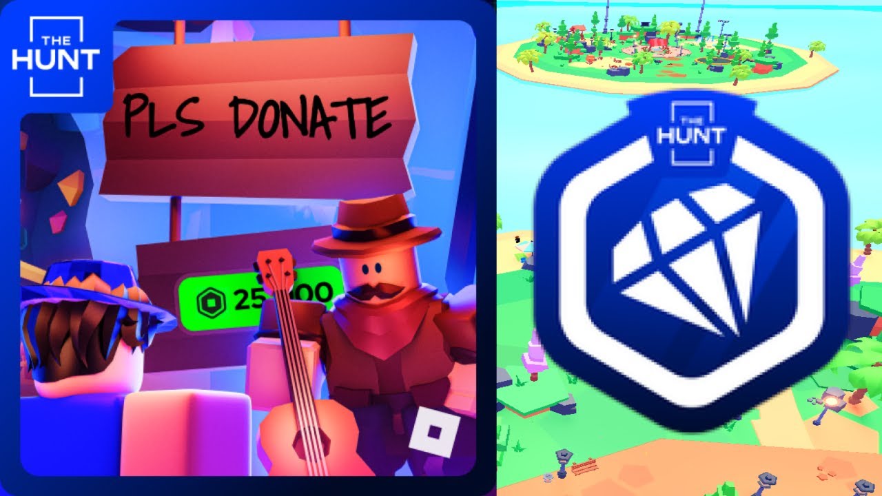 How To Get The Pls Donate Hunt Badge (+ Free Booth) - YouTube