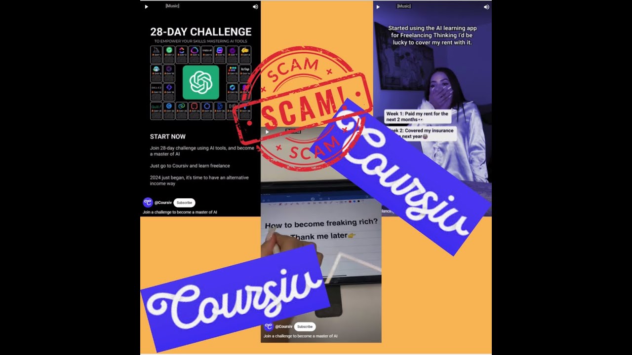 Coursiv an online course platform |Is it a SCAM ?|Let's find out the ...