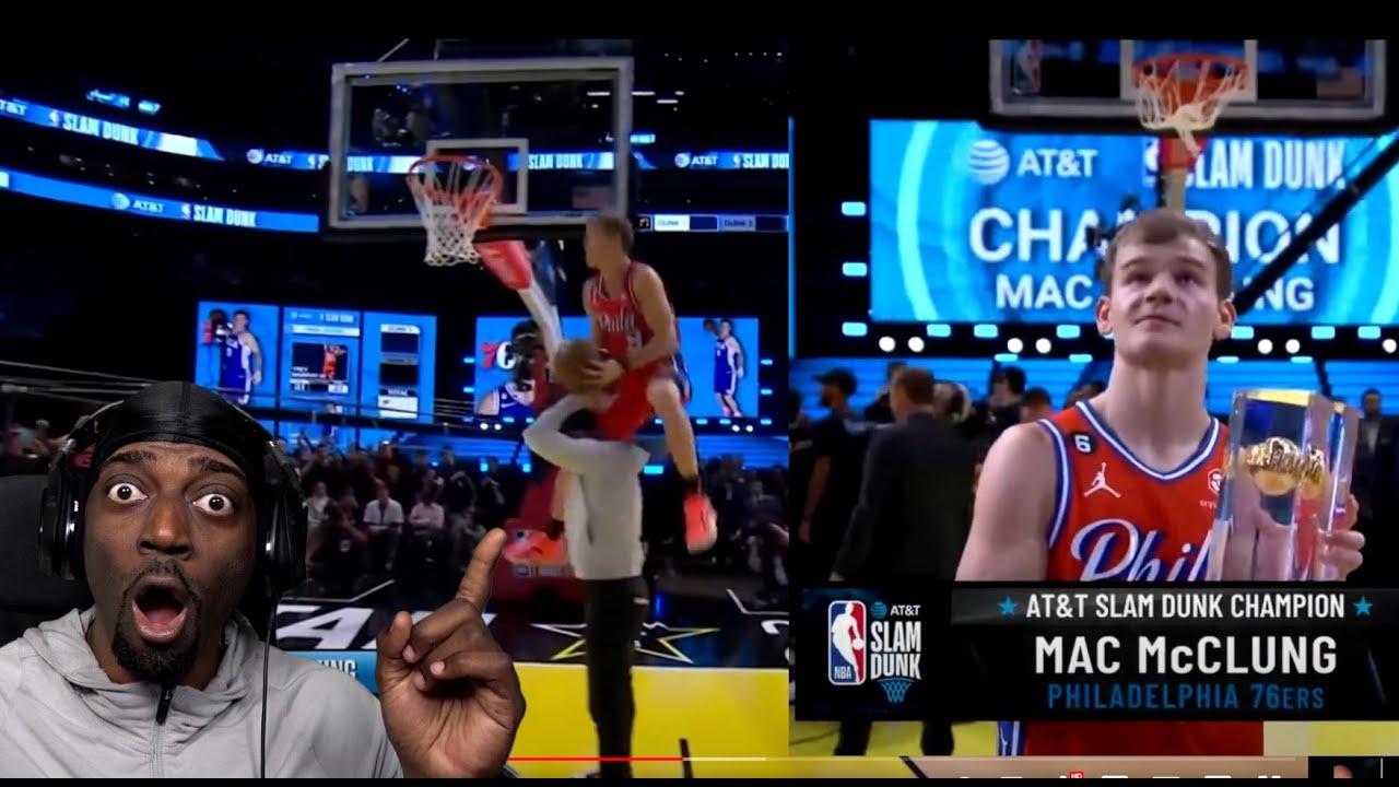Reacting To Mac McClung Winning The Dunk Contest & Watching The Full ...