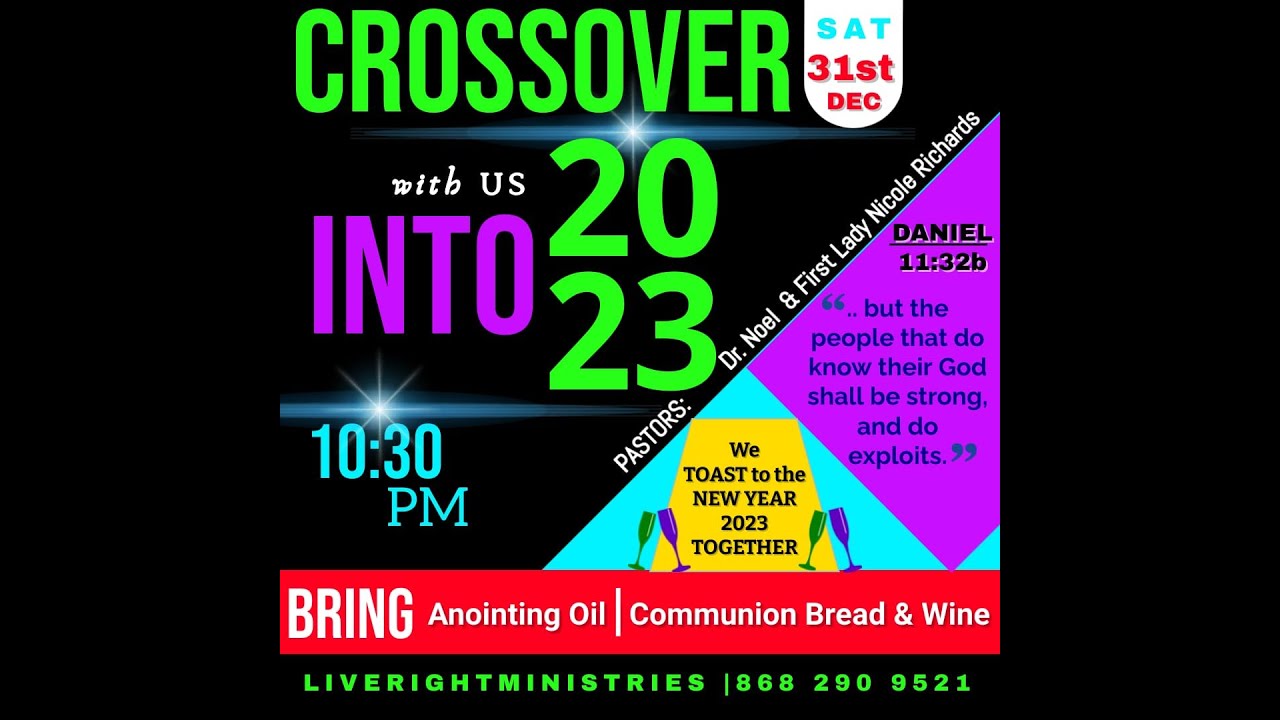 We are Crossing Over into 2023 (They That Know Their God Shall Be ...