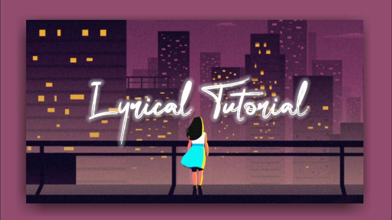 Make Lyrical Video In Kinemaster || Lyrics Text Animation - YouTube