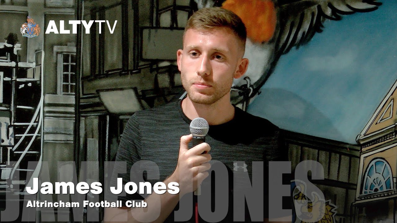 James Jones Returns to Altrincham FC | Interview July 2022 - YouTube