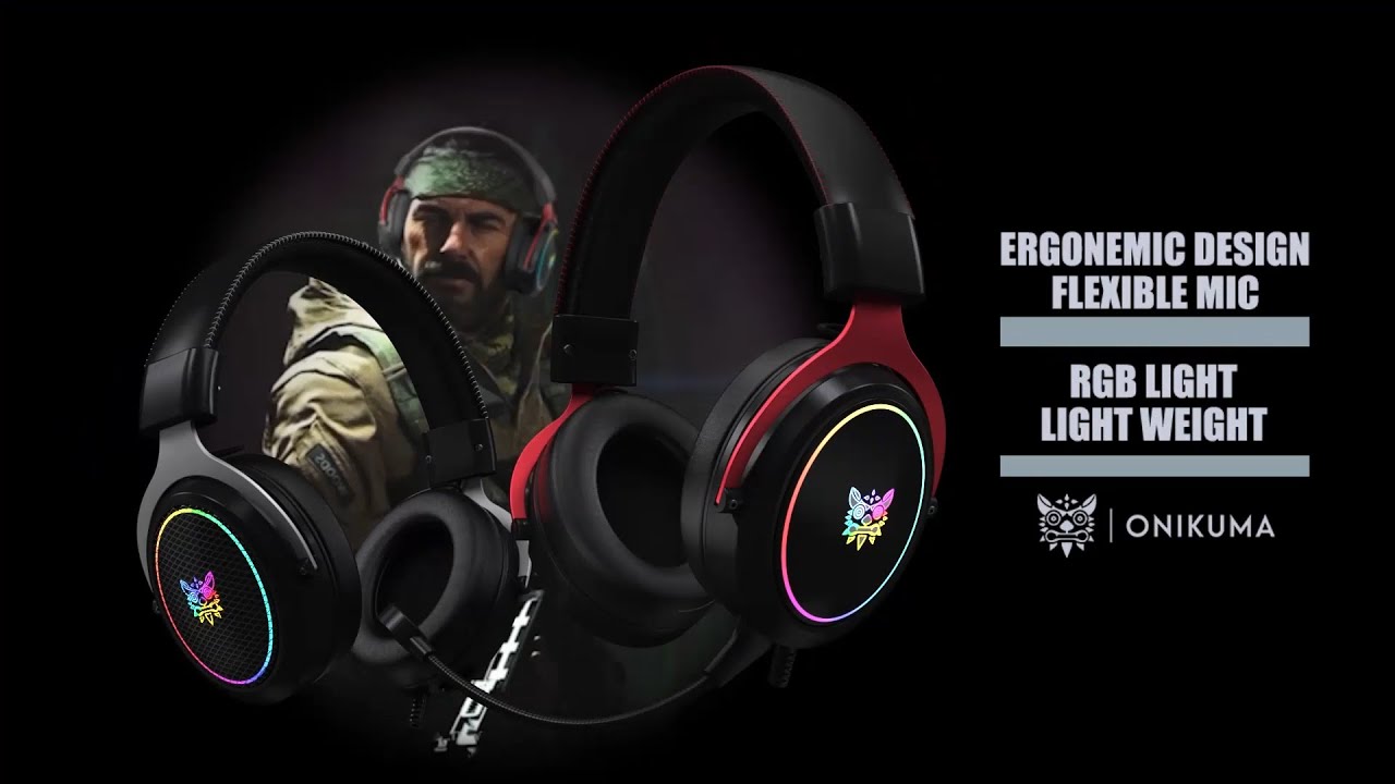 ONIKUMA X10 Wired Gaming Headset - YouTube