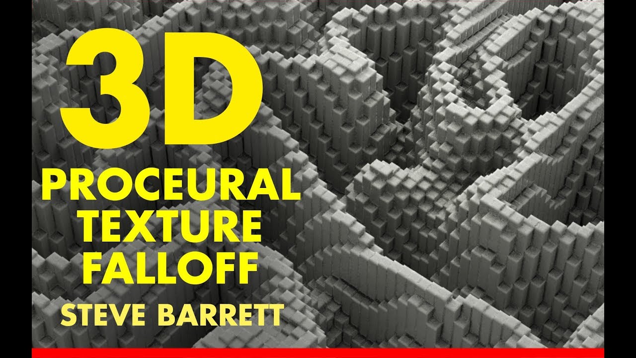 MODO 11: 3D Procedural Textures Fall Off - Tool Pipe (2018) - YouTube