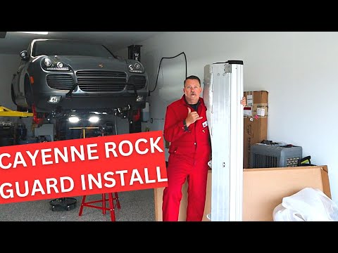 Porsche Cayenne OEM Rock Rail Install! Cayenne Turbo S Build Series