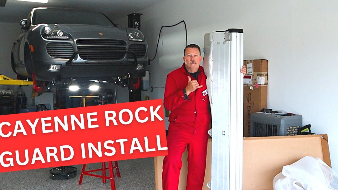 Porsche Cayenne OEM Rock Rail Install! Cayenne Turbo S Build Series ...