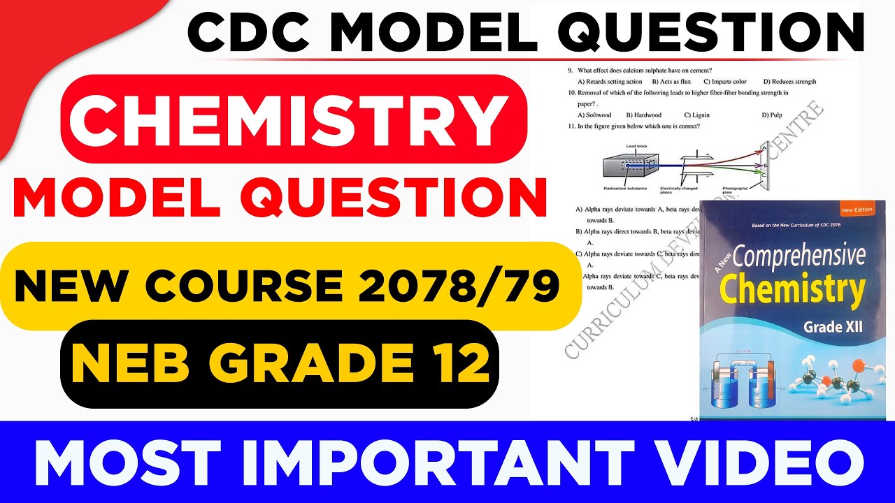 Grade 12 chemistry Model question 2078 |chemistry grade 12 question ...