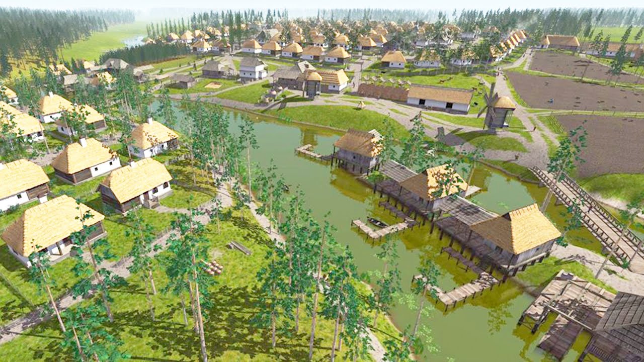 Ostriv | Ep. 1 | Building New Cities in the 1700s | Ostriv Sandbox City ...