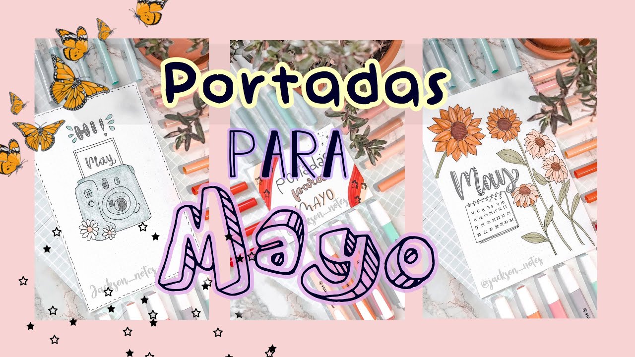 Portadas para mayo | jackson study ♡ - YouTube