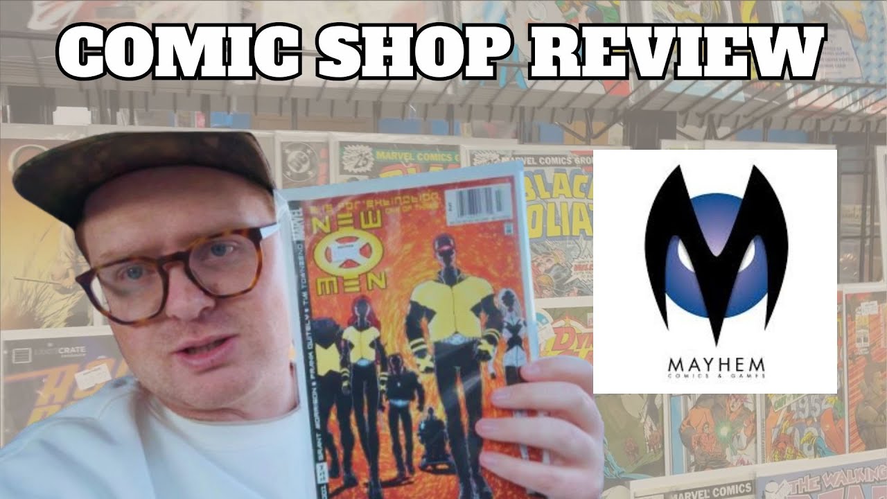 ONE OF THE BEST COMIC SHOPS I'VE EVER BEEN - MAYHEM COMICS AND GAMES ...