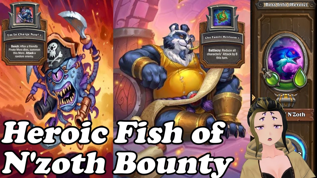 Heroic Fish of Nzoth Bounty Guide To Unlock Cho and Patches Equipments ...