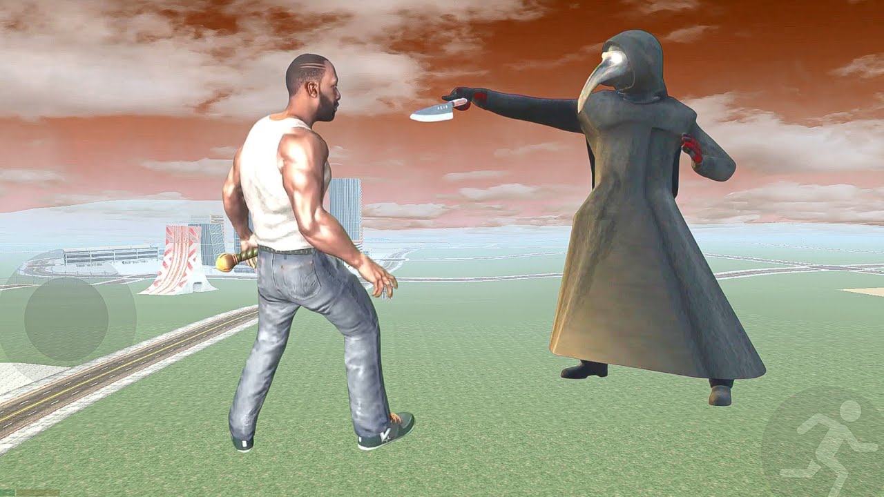 Franklin fight SCP 049 (plague doctor) in Indian bike driving 3d game ...