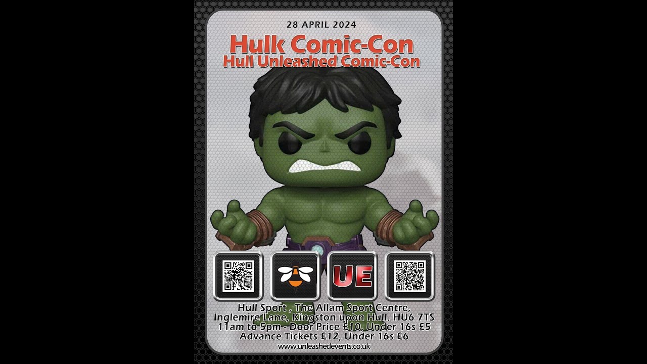 Hull Comic con 2024, Hosted By Unleashed events - YouTube