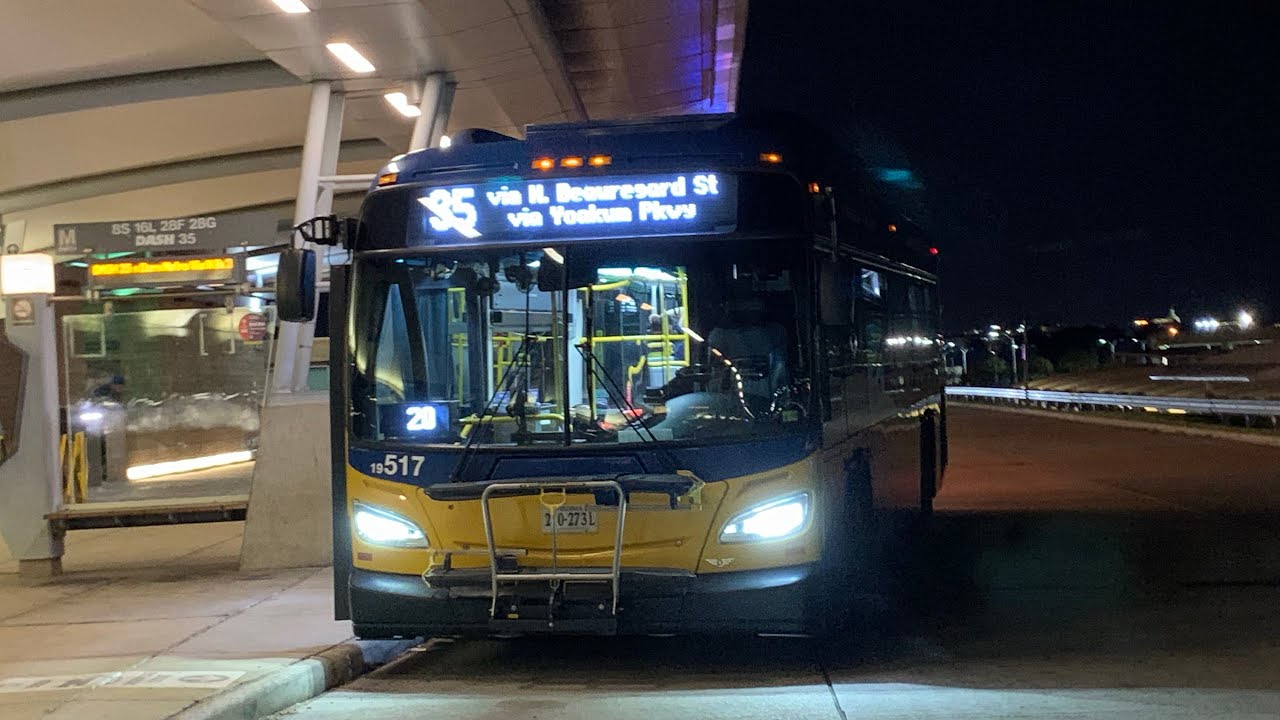 DASH Alexandria Transit: 2019 New Flyer XD35 #517 on Route 31 - YouTube