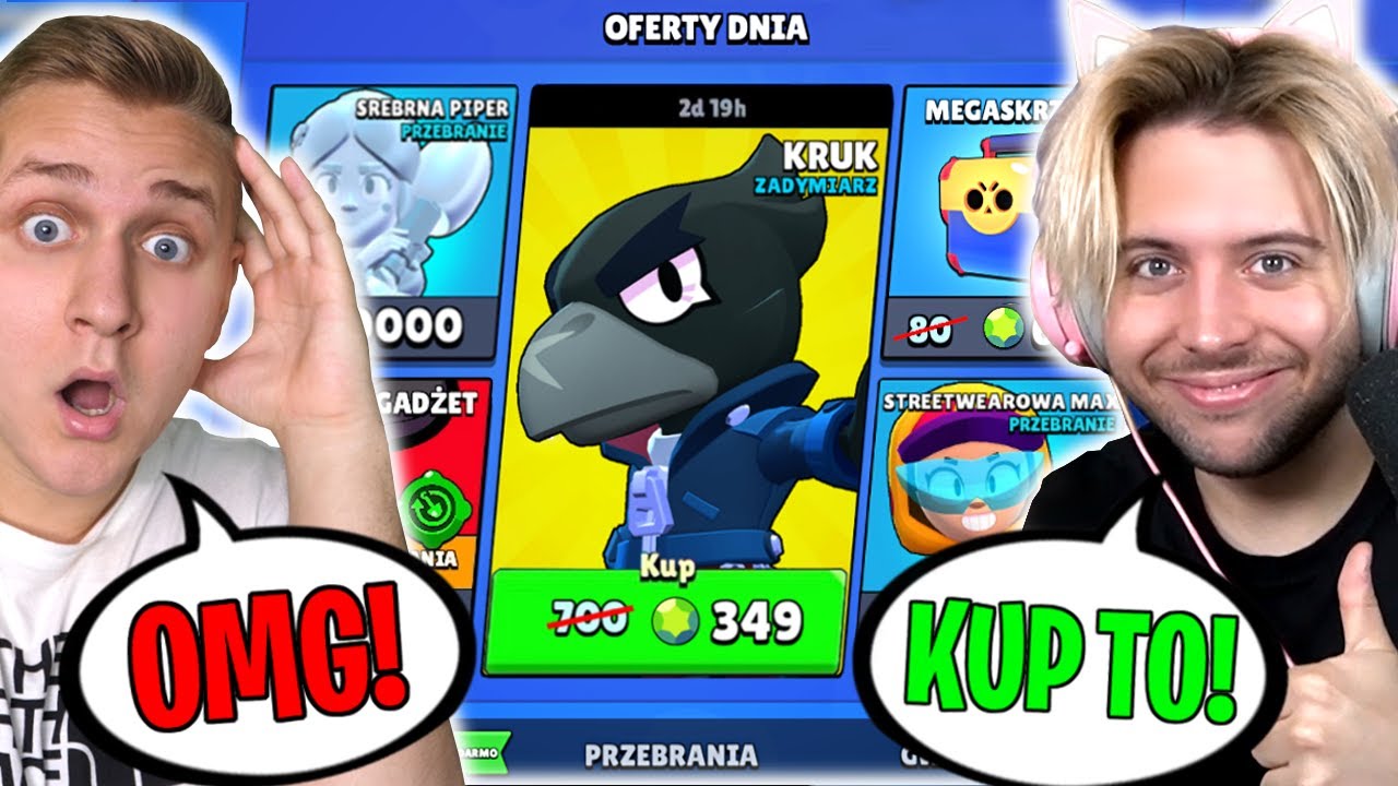 🔥 YOSHI kazał mi KUPIĆ TO w BRAWL STARS! *TRAFIŁ LEGENDĘ i NAJDROŻSZEGO ...