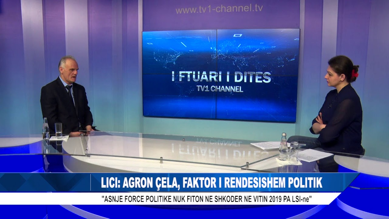 LICI:AGRON ÇELA, FAKTOR I RENDESISHEM POLITIK - YouTube