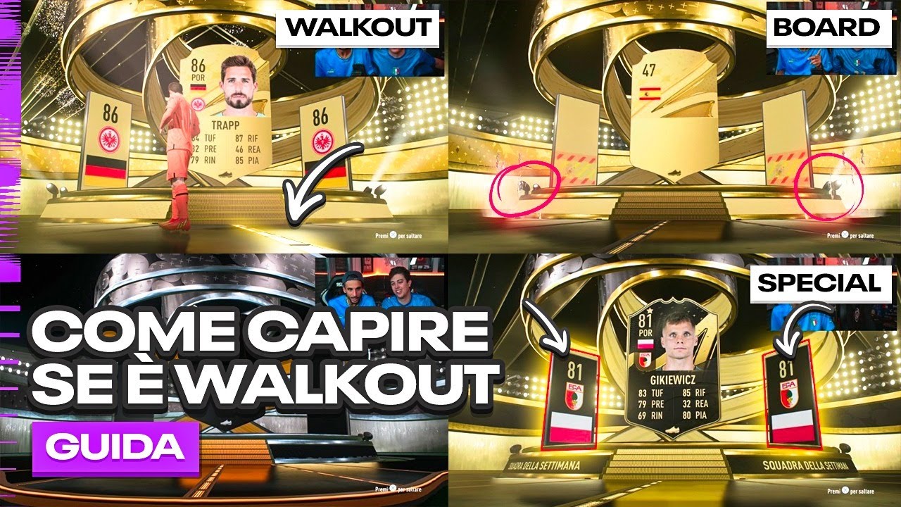 COME CAPIRE SE È WALKOUT IN FIFA 23! TUTORIAL FIFA 23 ITA - YouTube