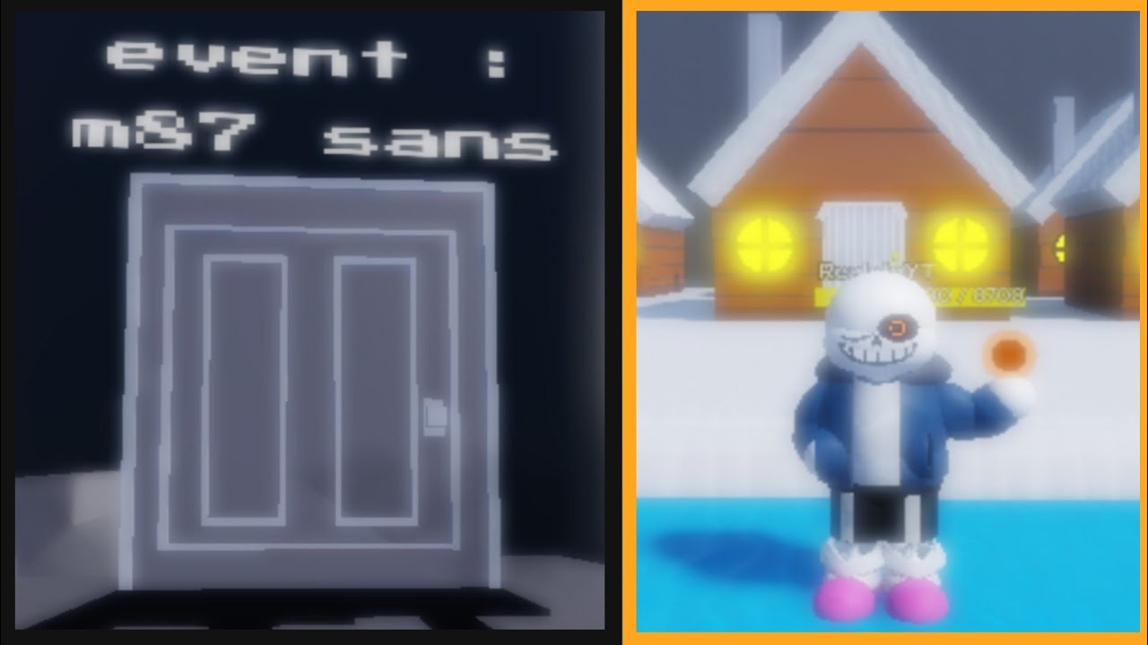 Undertale: Anomalies Multiverse m87 Sans Event, m87 Sans Showcase - YouTube