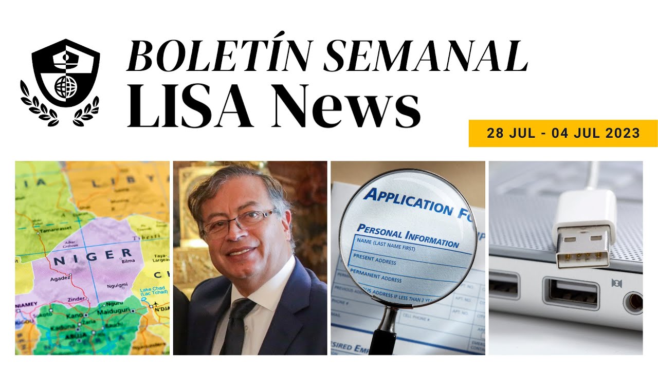 Boletín Semanal LISA News (28 jul - 04 ago) - YouTube