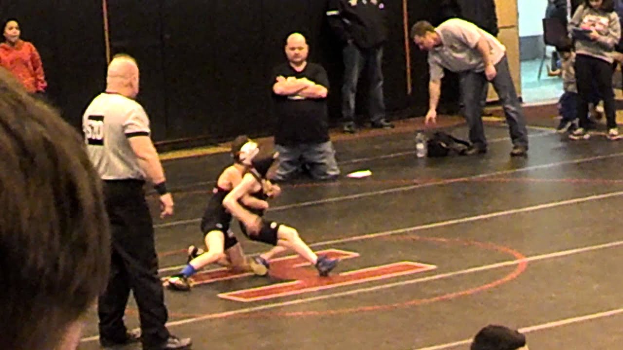 Gregory wrestling at Haddonfield - YouTube