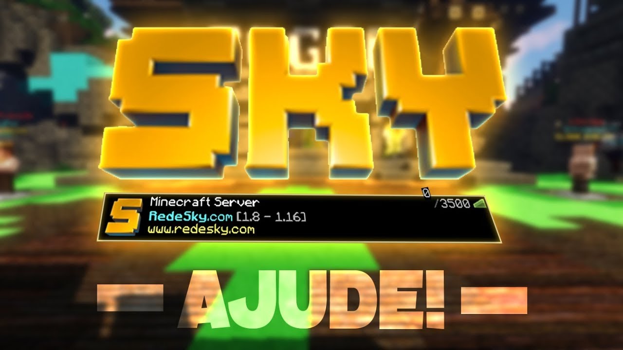 LIVE ALEATÓRIO #21: RedeSky Server MINECRAFT - JulioBoy - YouTube