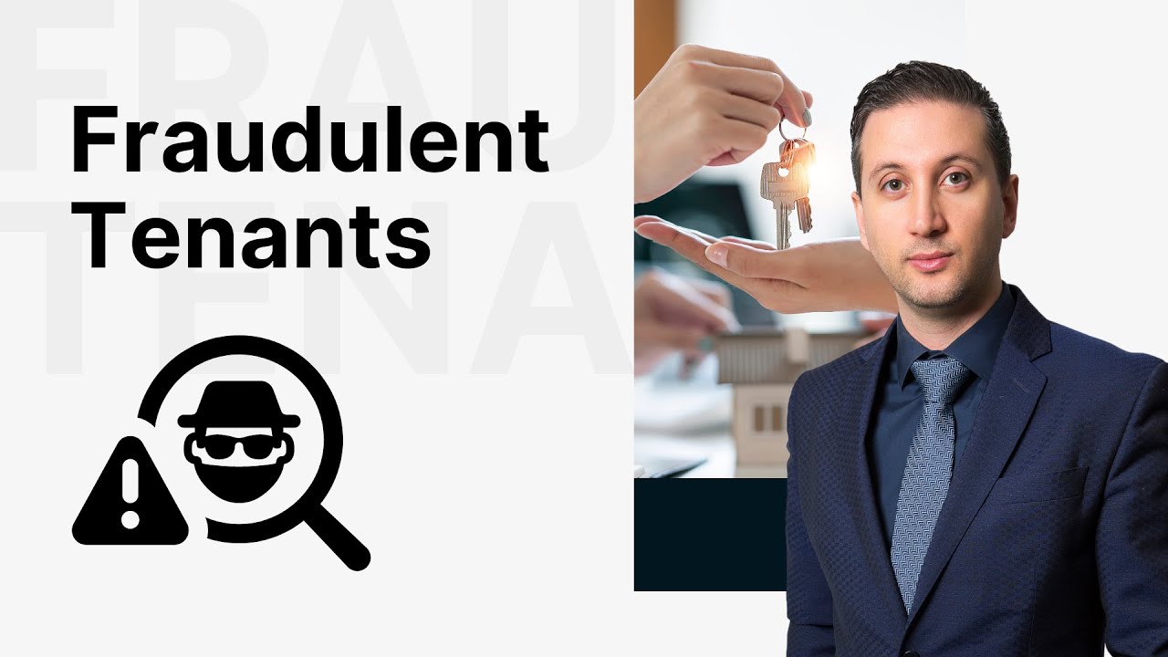 Fake Rental Applications Fraudulent Tenants - YouTube