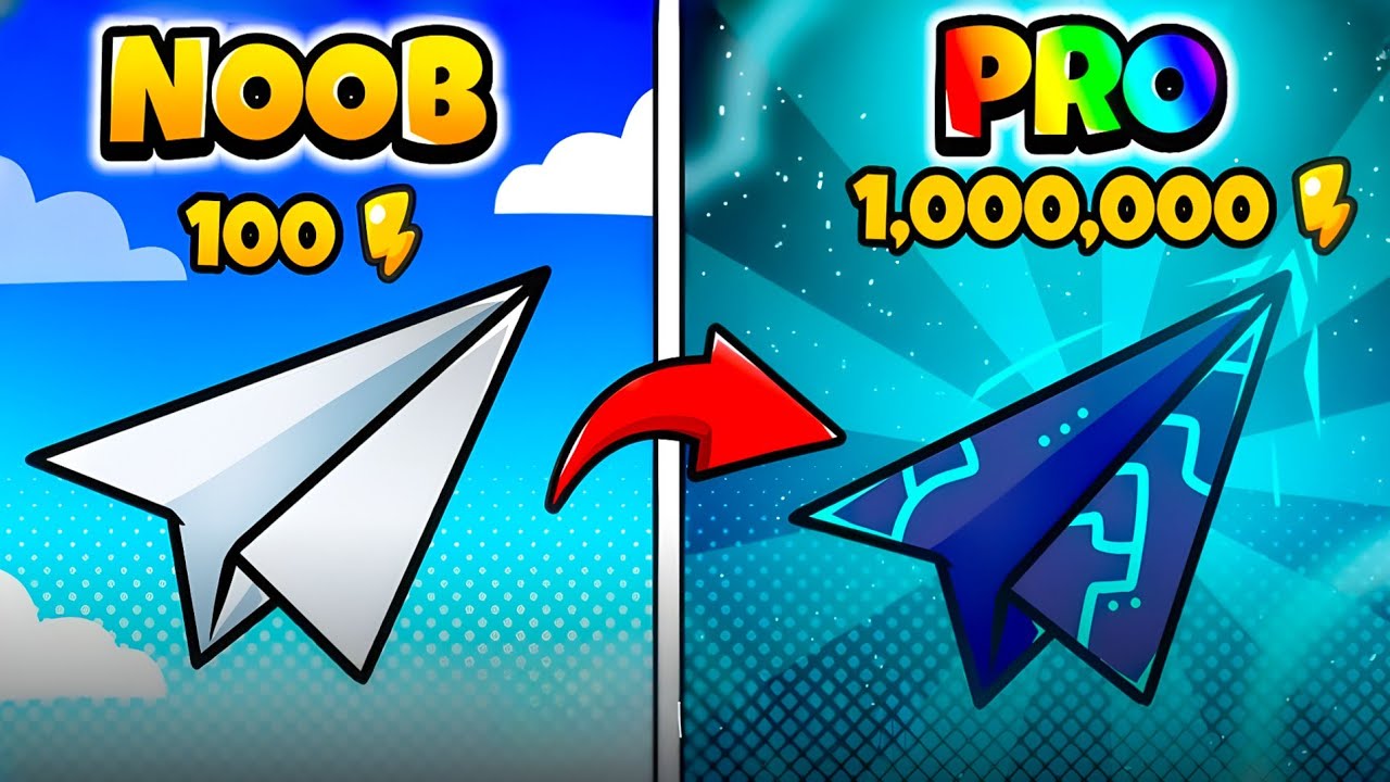 I Became FASTEST Paper Airplane in Roblox Paper Plane Simulator - YouTube